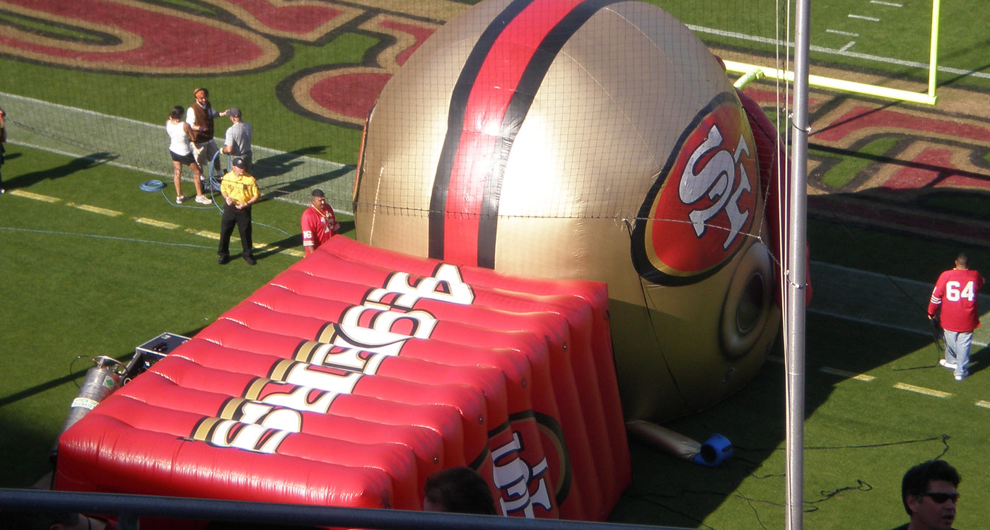 Inflatable Football Tunnel: Effortless Setup and Take Down Guide – MVP ...