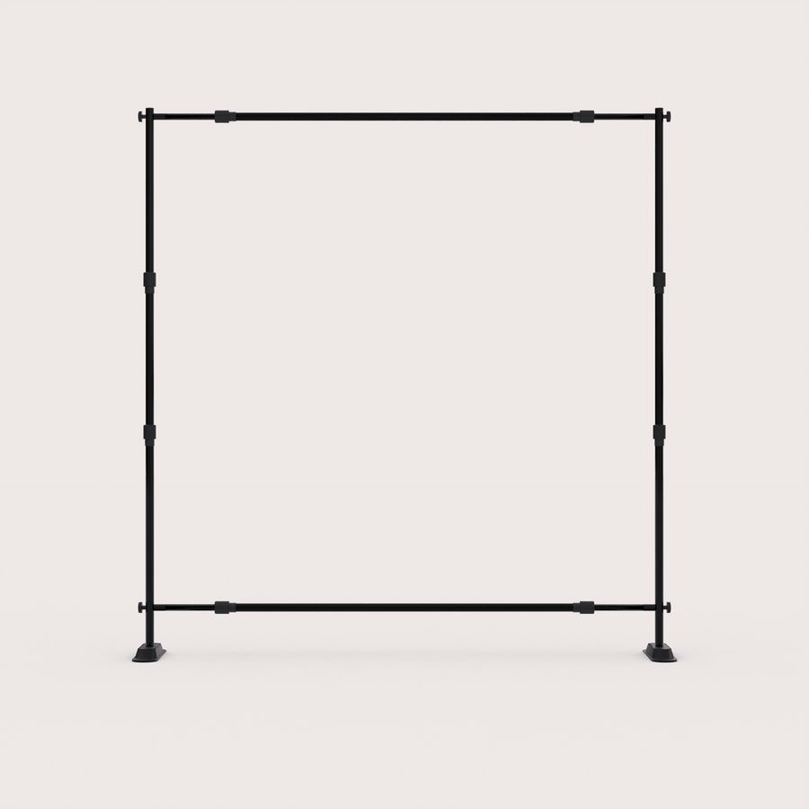 Custom Media Logo Backdrops with Stand | MVP Visuals