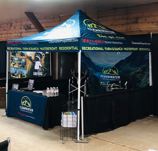 Custom Trade Show Tents | MVP Visuals