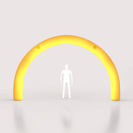 Inflatable LED Light Up Arch with Custom Branding | MVP Visuals