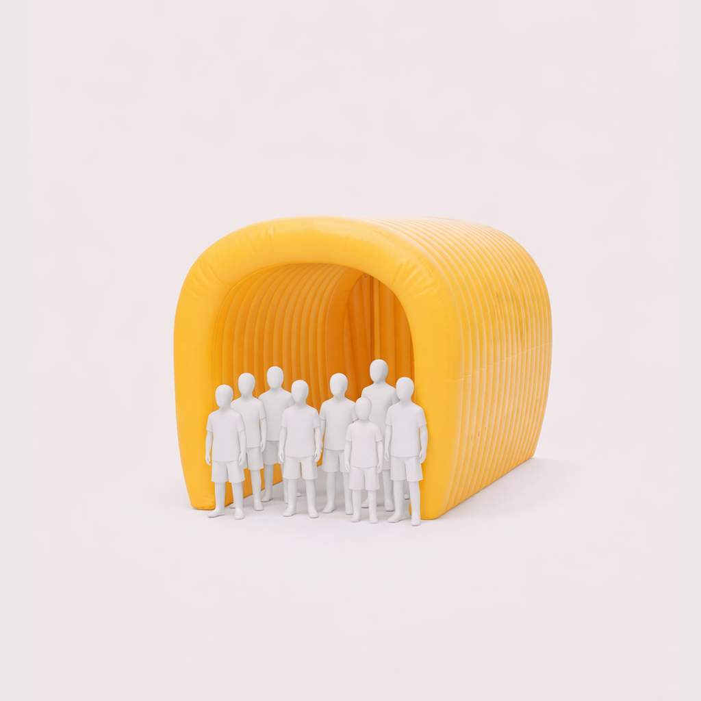 Custom Inflatable Baseball Tunnels for Little League | MVP Visuals